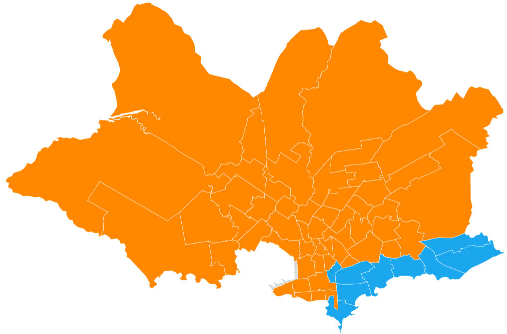 Resultados del balotaje barrio a barrio: las zonas en que se acortó la ...