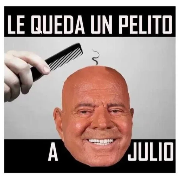 Se termina julio pero no paran los memes de Julio Iglesias