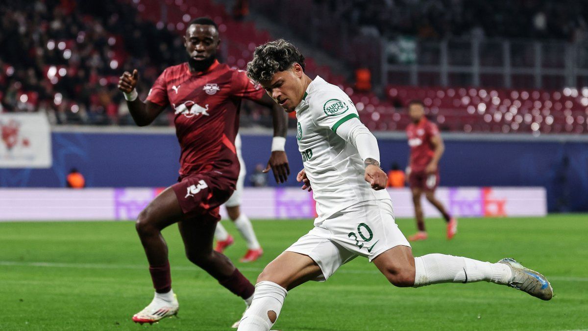 Leipzig 2 vs Sporting Lisboa 1: Franco Israel y Maxi Araújo fueron ...