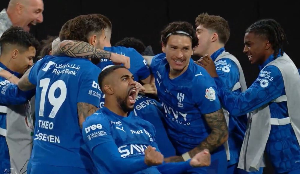 Al-Hilal con Darwin Núñez, le ganó 3-1 de atrás a Al-Nassr de Cristiano ...