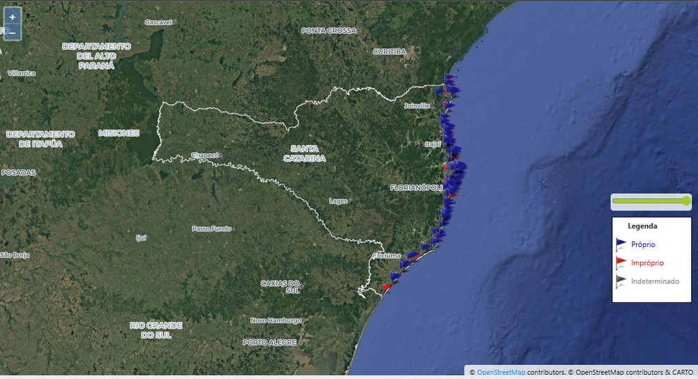 MAPA | Bajo alerta por brote de gastroenteritis, estas son las playas ...
