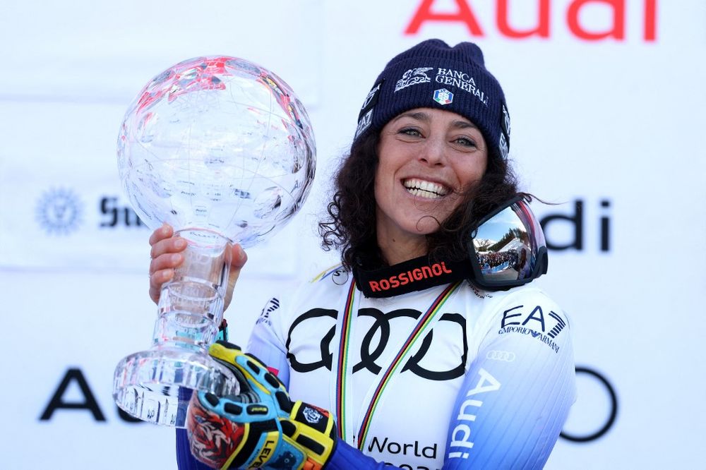 Dolor en Italia por la impactante caída de la campeona mundial de esquí ...