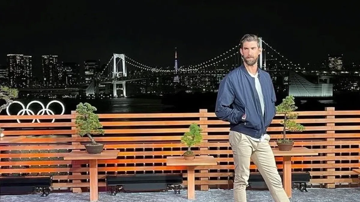 ¿Cuál es la tarea que ocupa a Michael Phelps en Tokyo 2020?