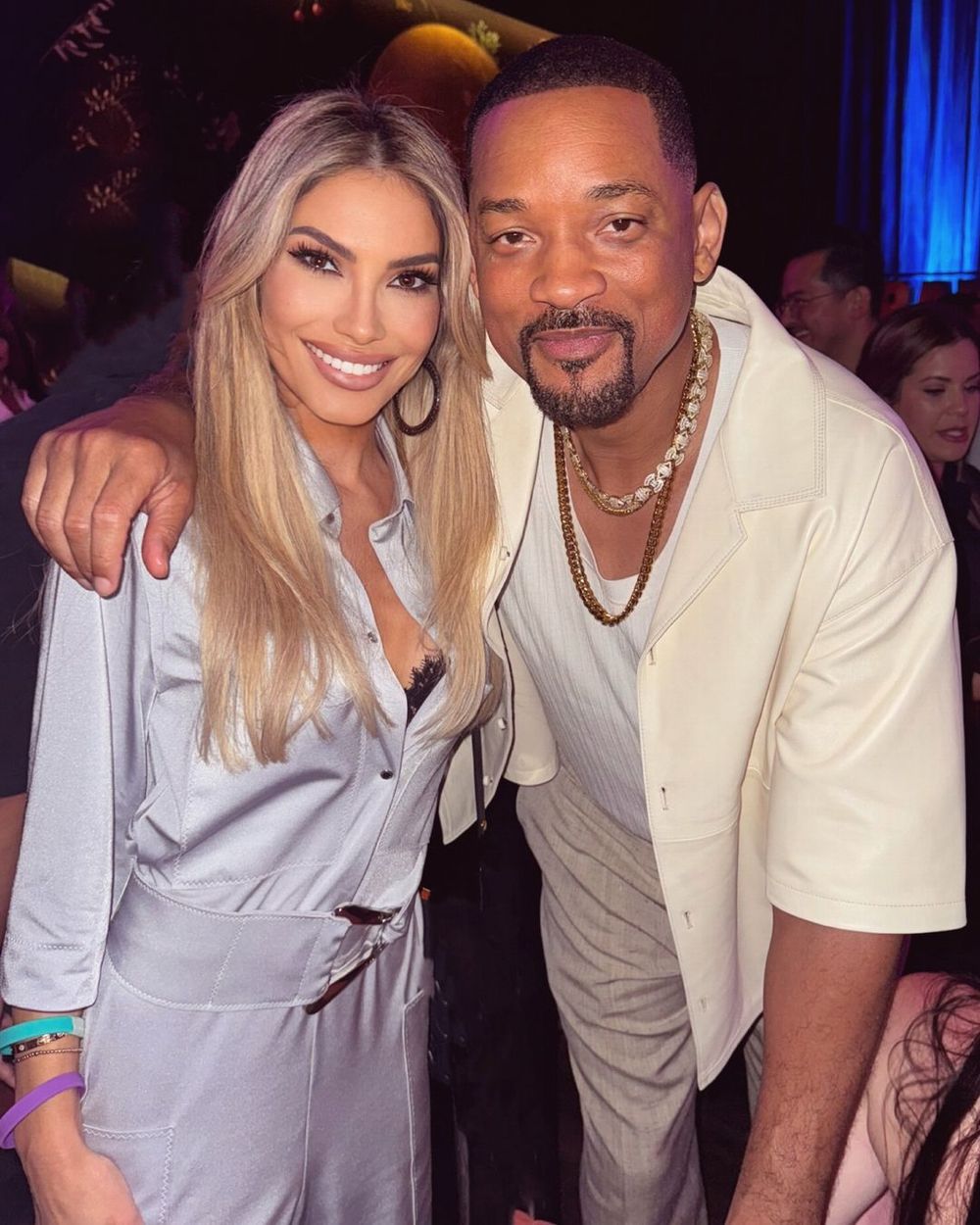 De Lacalle Pou a Will Smith: Fernanda Sosa compartió una foto con el ...