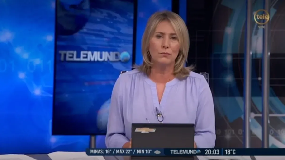 Canal 12 despidió a Claudia García, conductora de Telemundo