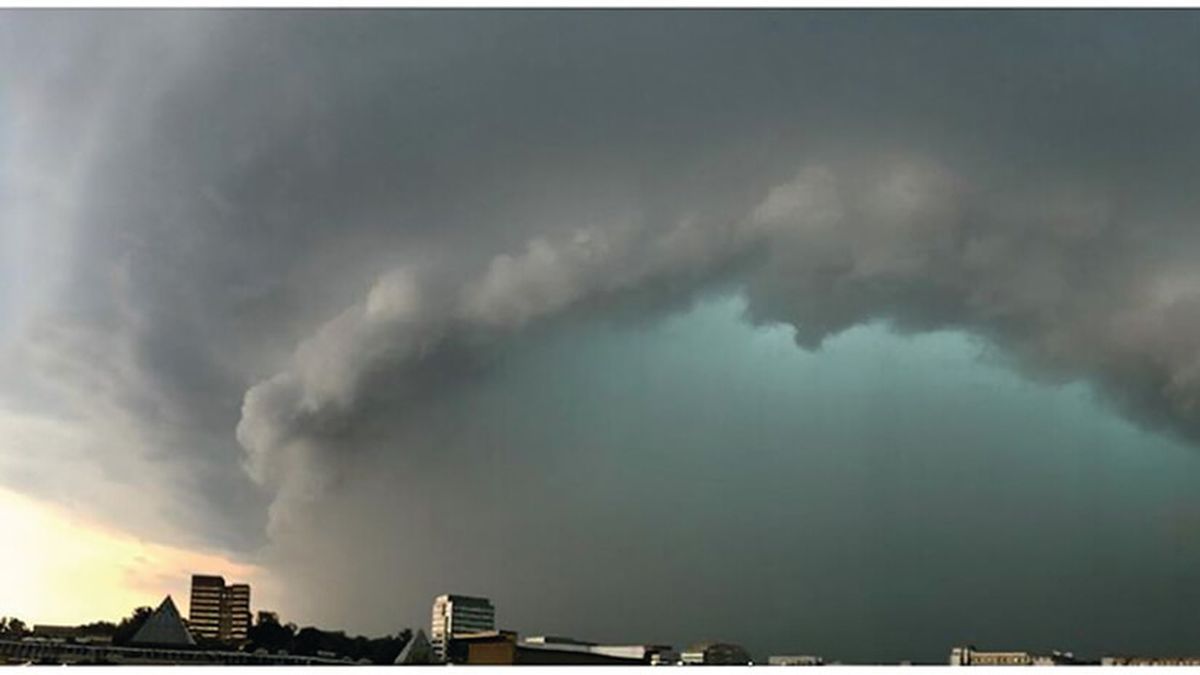 Un tornado golpeó en Maryland: cayeron árboles, volaron techos y al ...
