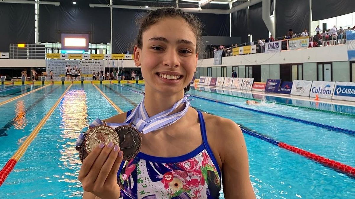 El dolor de Angelina Solari porque fue bajada del Mundial de pileta ...