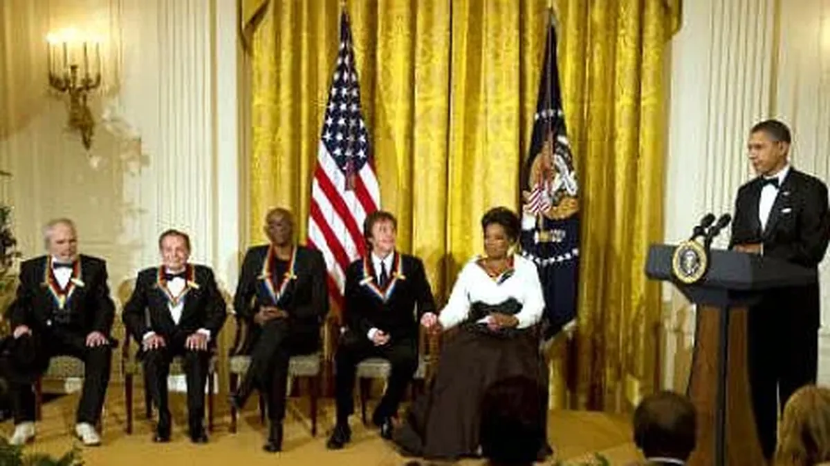 Winfrey y McCartney homenajeados por el Centro Kennedy