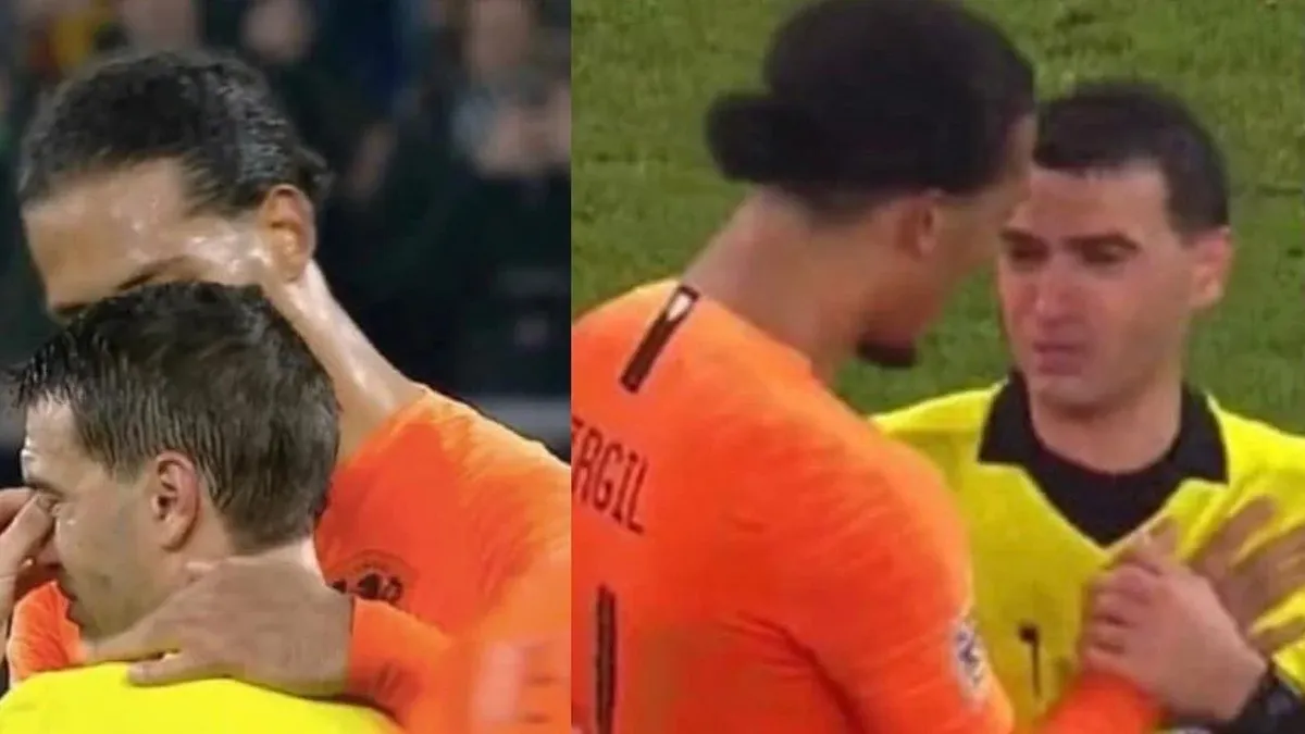 Un árbitro perdió a su madre en pleno partido y emocionó al mundo