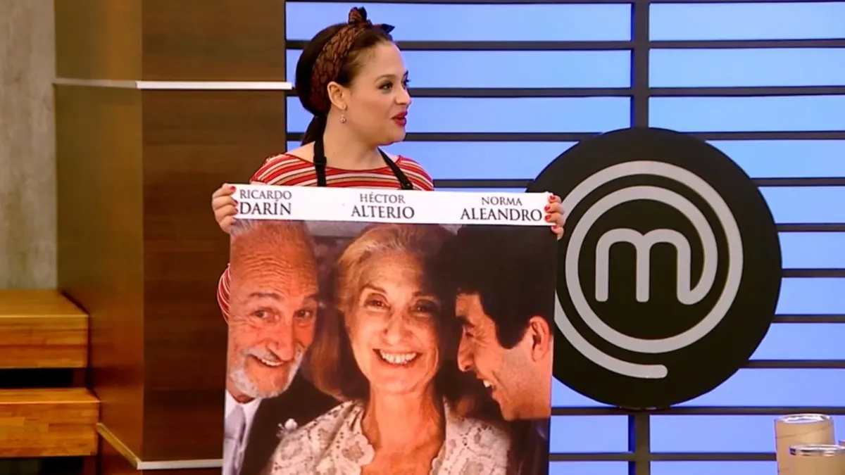 Lucila Rada se despidió de MasterChef Celebrity en un programa de película
