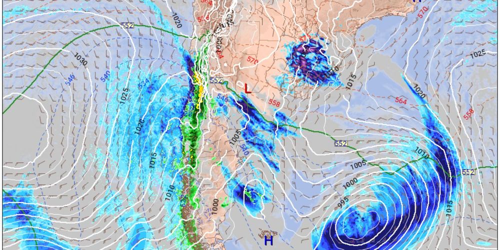 ¿Se viene la Tormenta de Santa Rosa? El Servicio Meteorológico publicó ...