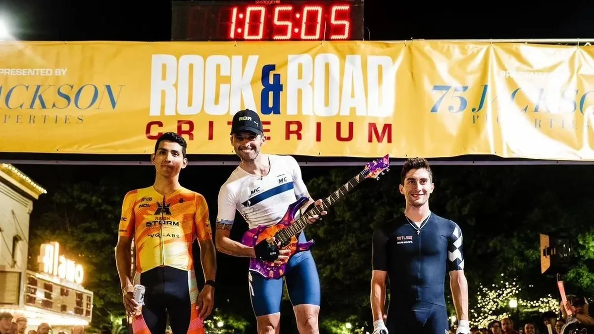 Roderick Asconeguy ganó el Rock&Road Criterium, la carrera de ciclismo ...