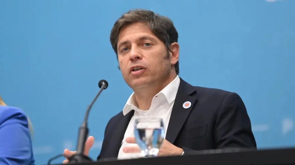 La página de la provincia de Buenos Aires fue hackeada: aparece una amenaza hacia Axel Kicillof ...