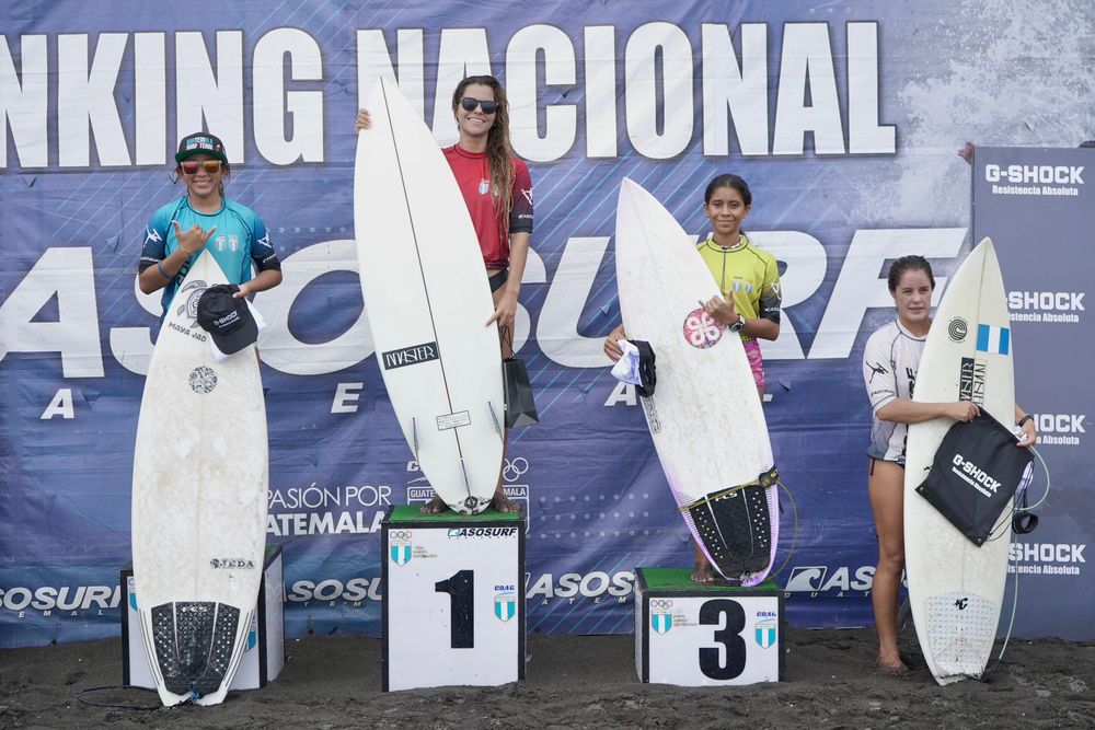 La surfista uruguaya Marcela Machado fue campeona en Guatemala ...