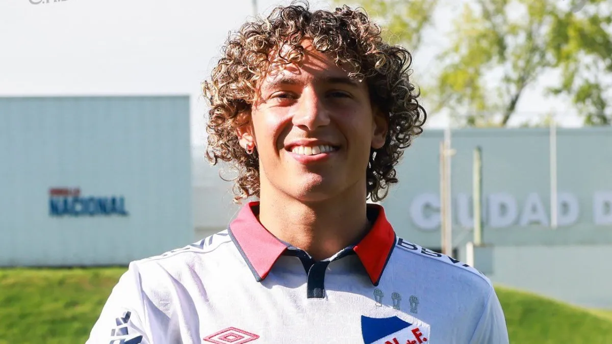 Luciano Boggio comenzó a entrenar en Nacional y se prepara para estar en el clásico ante Peñarol