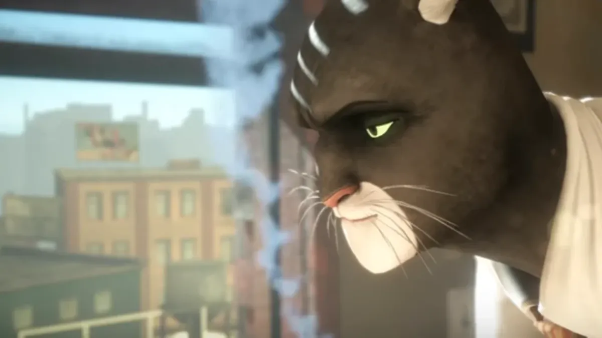 El gato detective hecho juego