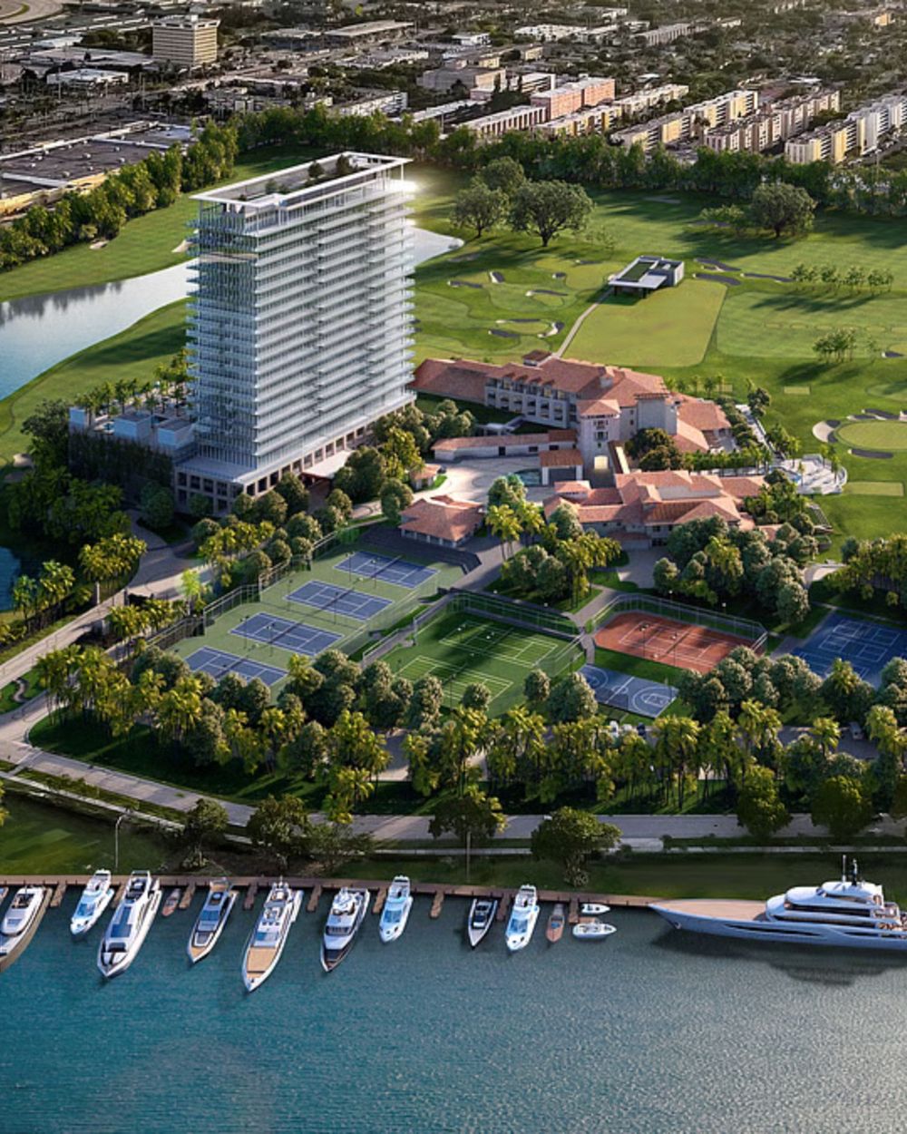 El exclusivo club de golf en Miami que se volvió el epicentro de la ...