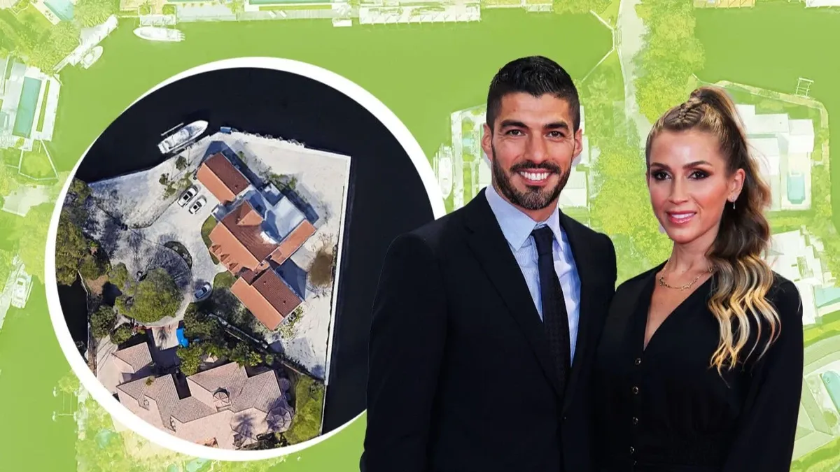 La mansión de Luis Suárez en Miami: ocho baños, seguridad las 24 horas ...