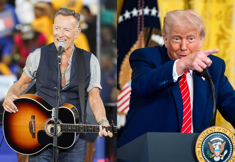 El enojo de Trump con Bruce Springsteen tras las críticas del músico ...