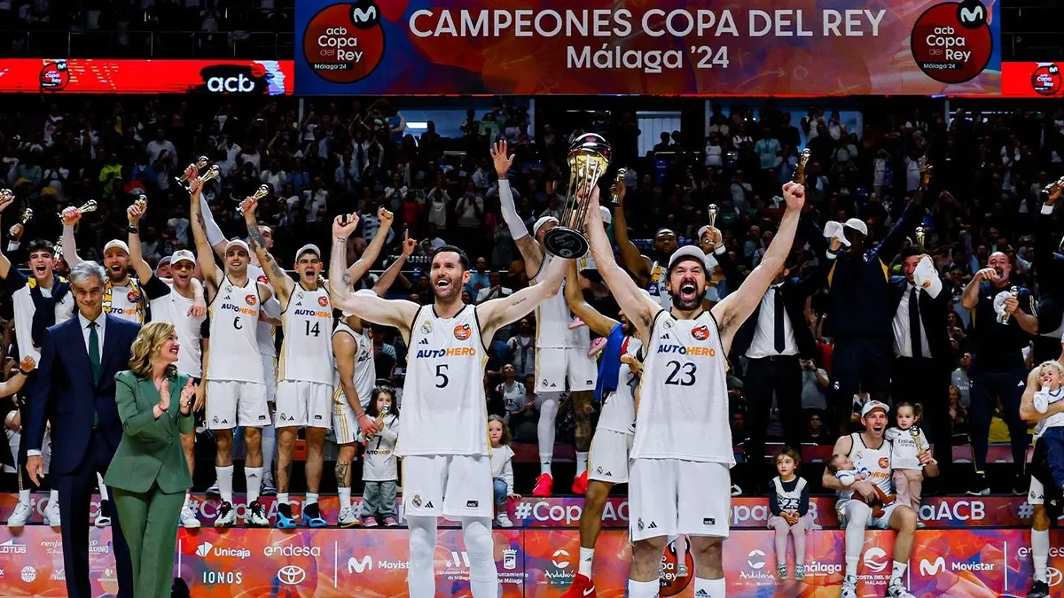 Con Campazzo como MVP, el Real Madrid conquistó la Copa del Rey