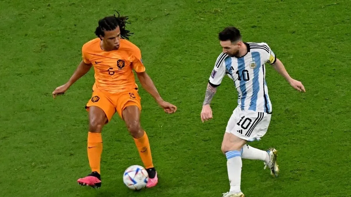 ¿Cómo lo vio Messi a Molina? el impresionante pase para el gol de ...