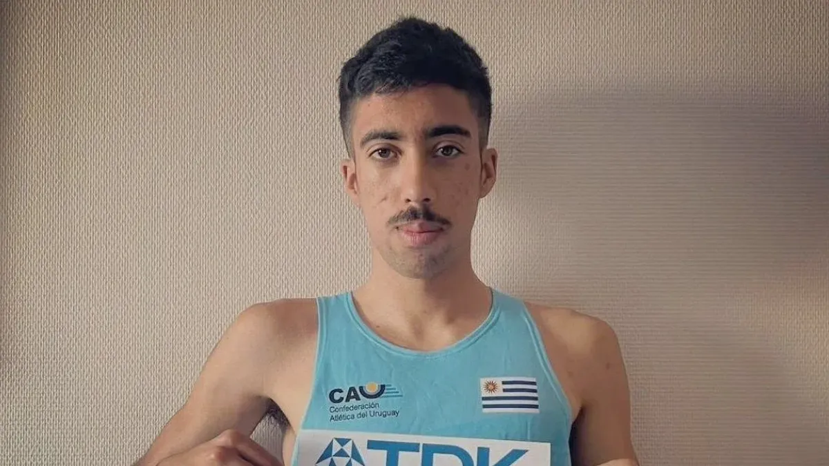 Valentín Soca hizo su debut en el Mundial de atletismo y terminó ...