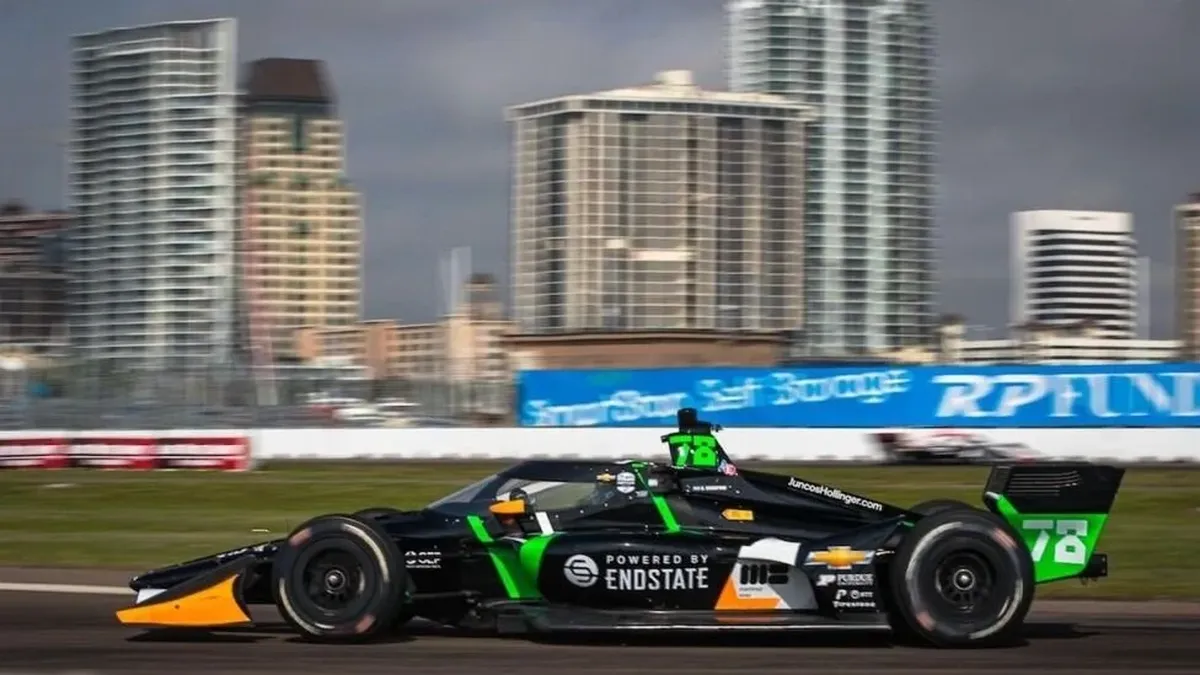 El piloto argentino Agustín Canapino inicia la temporada en la IndyCar: hora y TV
