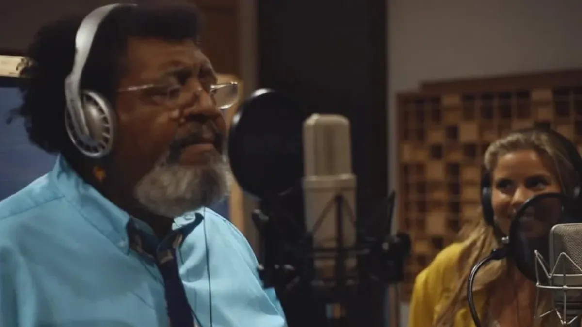 Camila Rajchman cantó junto a Rubén Rada