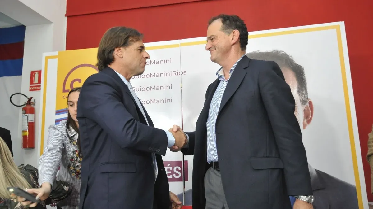 Las tres advertencias de Manini a Lacalle que marcarán el ...