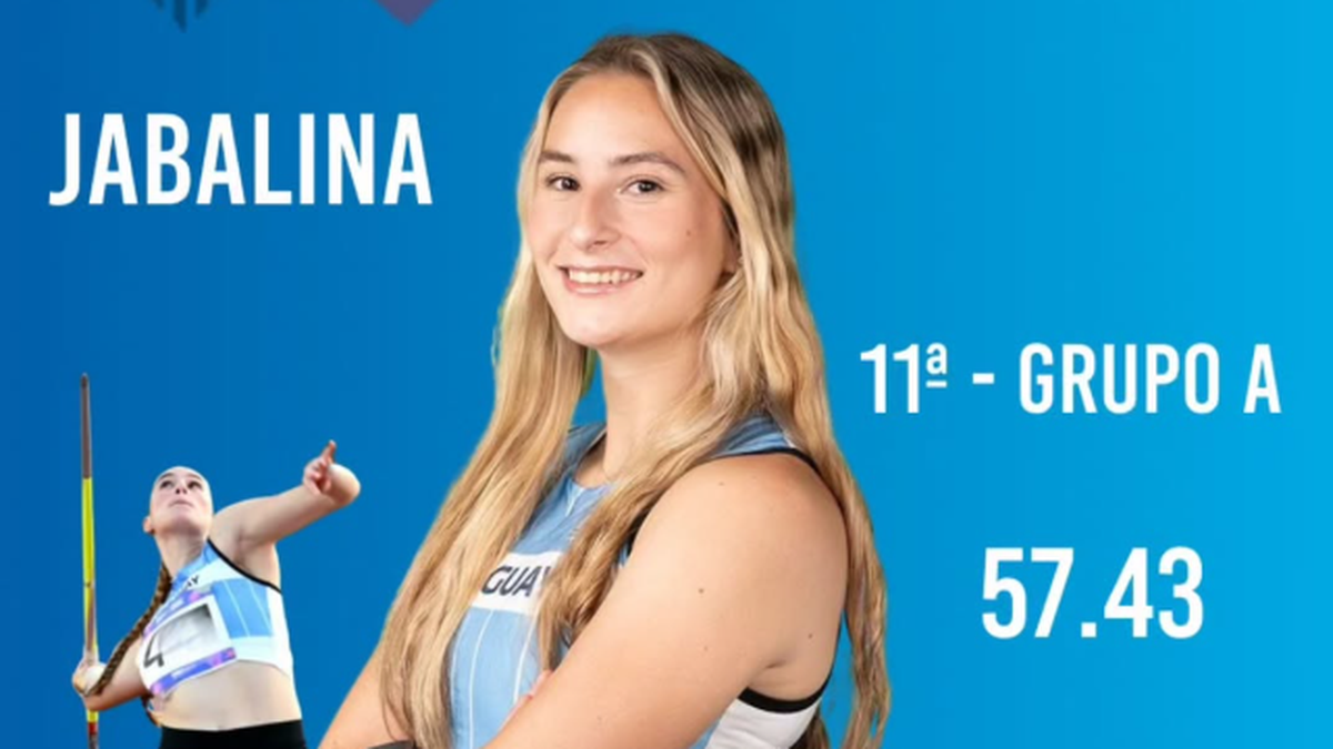 La uruguaya Manuela Rotundo debutó en su primer mundial de atletismo ...