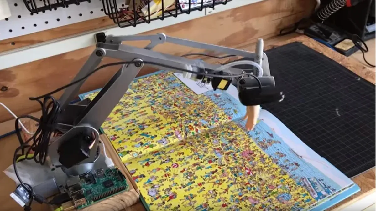 El robot que encuentra a Wally en cuatro segundos