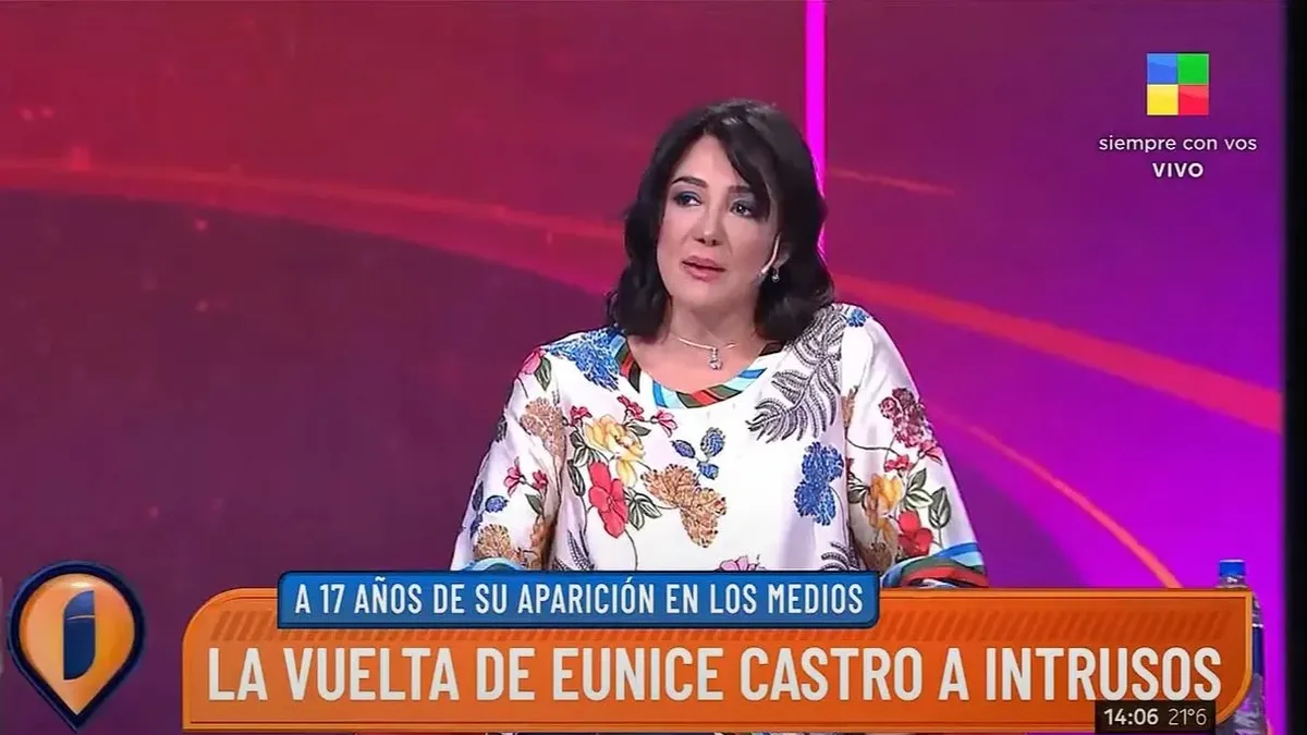 Eunice Castro habló sobre la operación de su nariz y un problema de ...