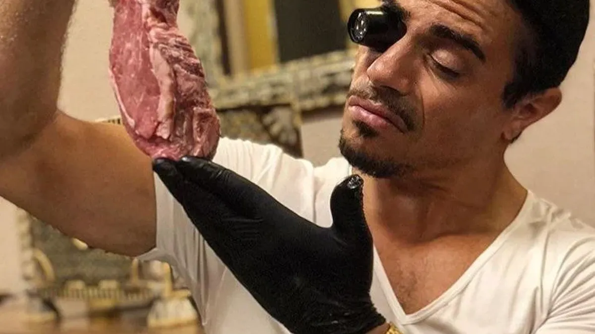 Salt Bae, el chef viral turco que le cocinó a Maduro y a Maradona