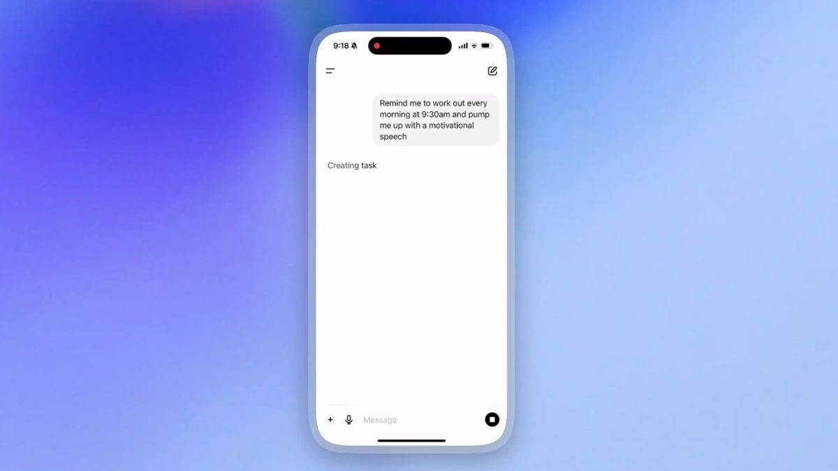 OpenAI lanza Tasks, una herramienta que permite programar recordatorios ...