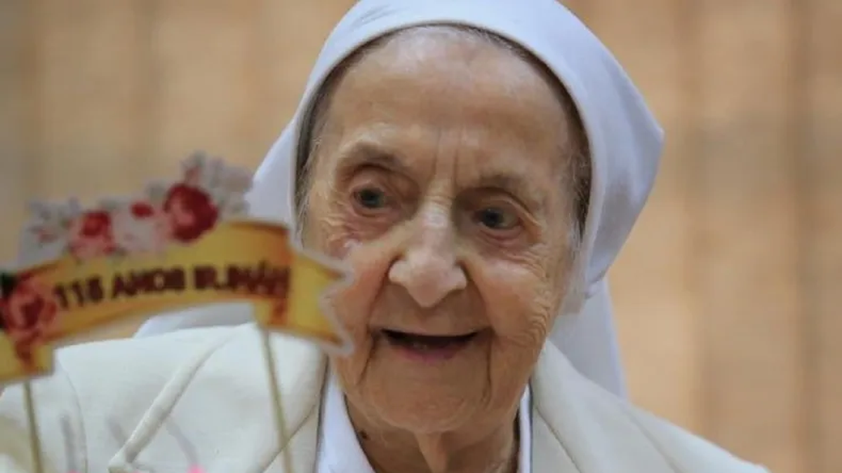 Murió a los 116 años Inah Canabarro, la persona más anciana del mundo: era una monja brasileña y ...