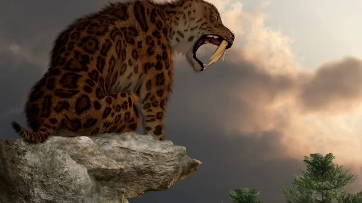 La extinción del león norteamericano y el tigre diente de sable