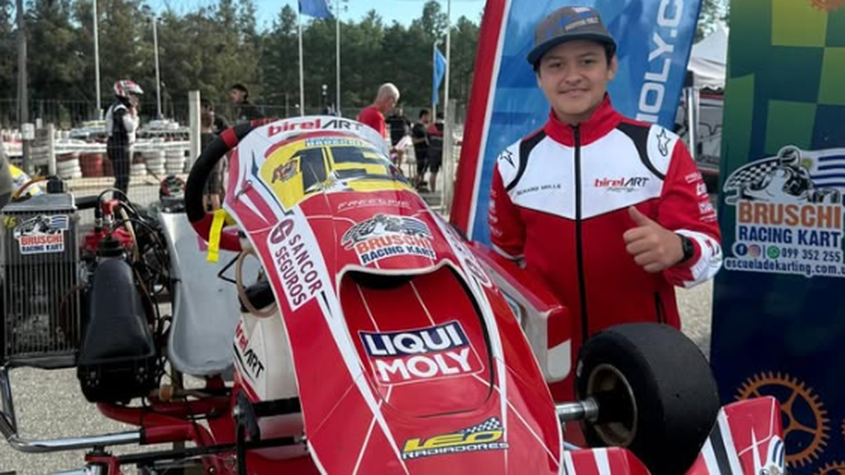 El piloto uruguayo de 14 años que es el primer clasificado en el mundo a la Gran Final Mundial ...