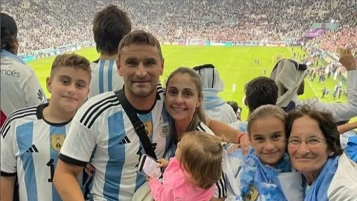 Bergessio recordó al gran Lucho Suárez mientras disfruta el Mundial ...