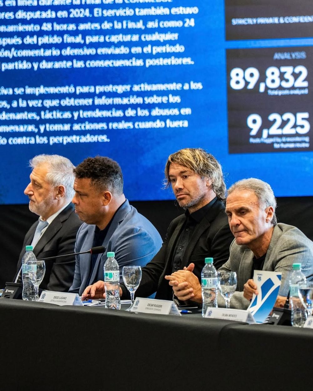 Diego Lugano y Ronaldo contra el racismo y la violencia en el fútbol ...