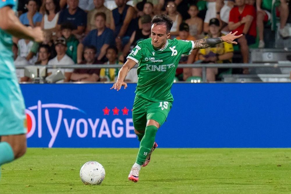 Mirá cómo le fue a Franco González, tras su salida de Peñarol, en su debut de Yverdon de Suiza