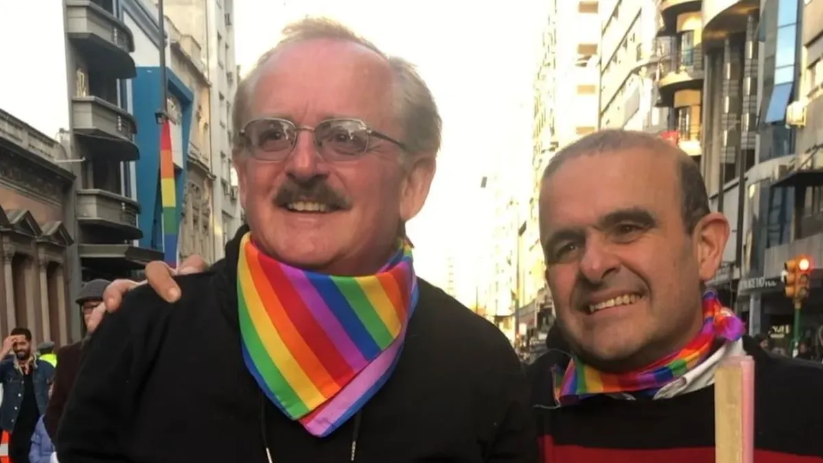 La historia de Ruben y Mario, la pareja que milita desde la primera ...