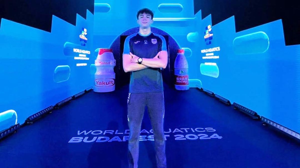 Diego Aranda bajó el récord nacional del 100 m libre en el Mundial de pileta corta de natación