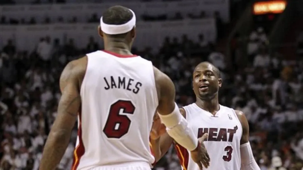 James y sus Heat son los favoritos