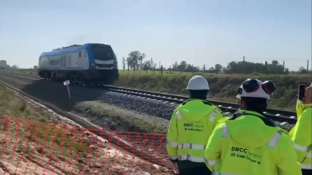 Así son las locomotoras que llevarán la celulosa de UPM 2