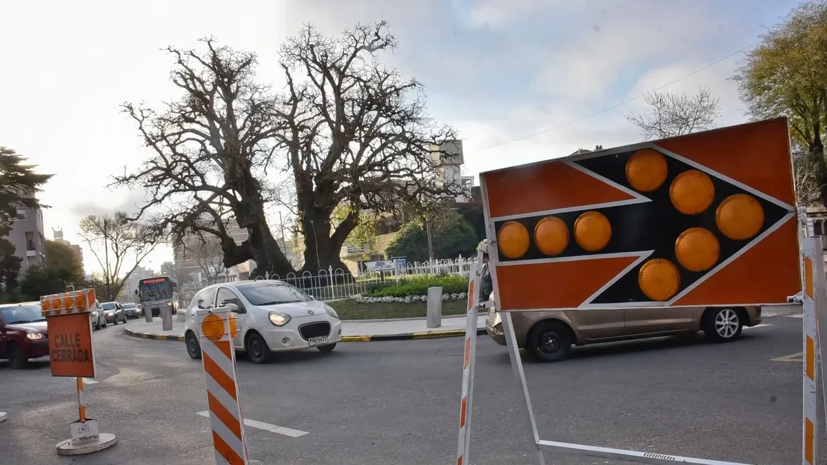 Cómo es el corte por obras que afecta a bulevar España y cuánto durará