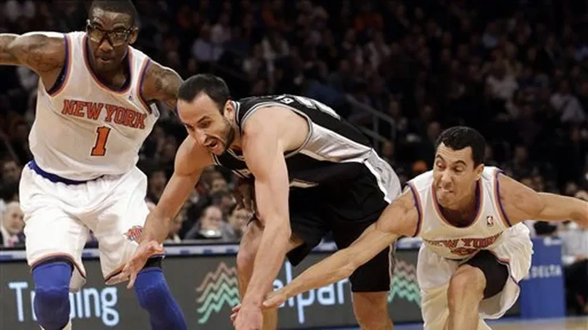 Los Knicks frenaron a los Spurs