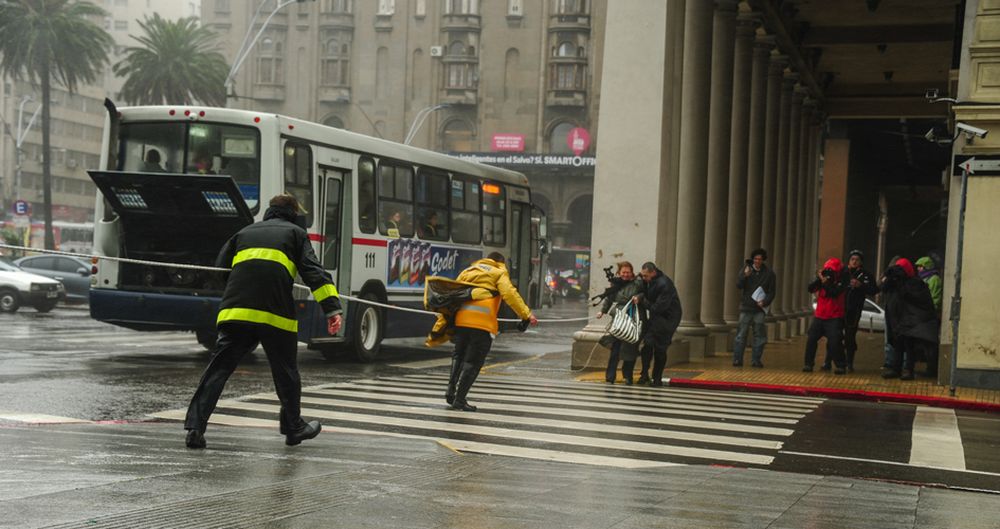 El día de la cuerda en Plaza Independencia: Sinae recordó el temporal ...