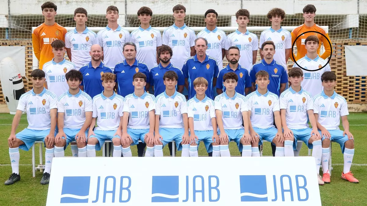 Muere Jorge Casado, la joven promesa del Real Zaragoza, a los 15 años