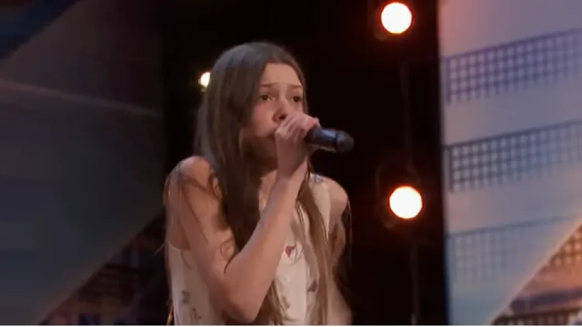 Una chica de 13 años conquistó al jurado de Americas Got Talent