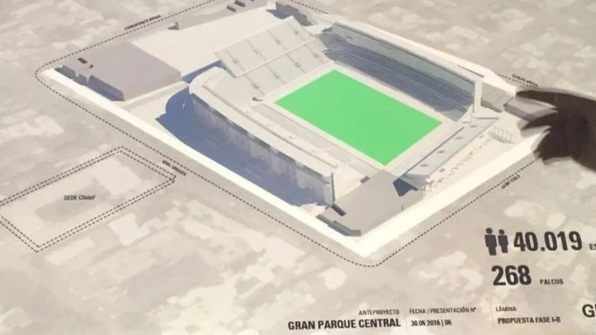 Se filtran fotos del proyecto para el Parque Central